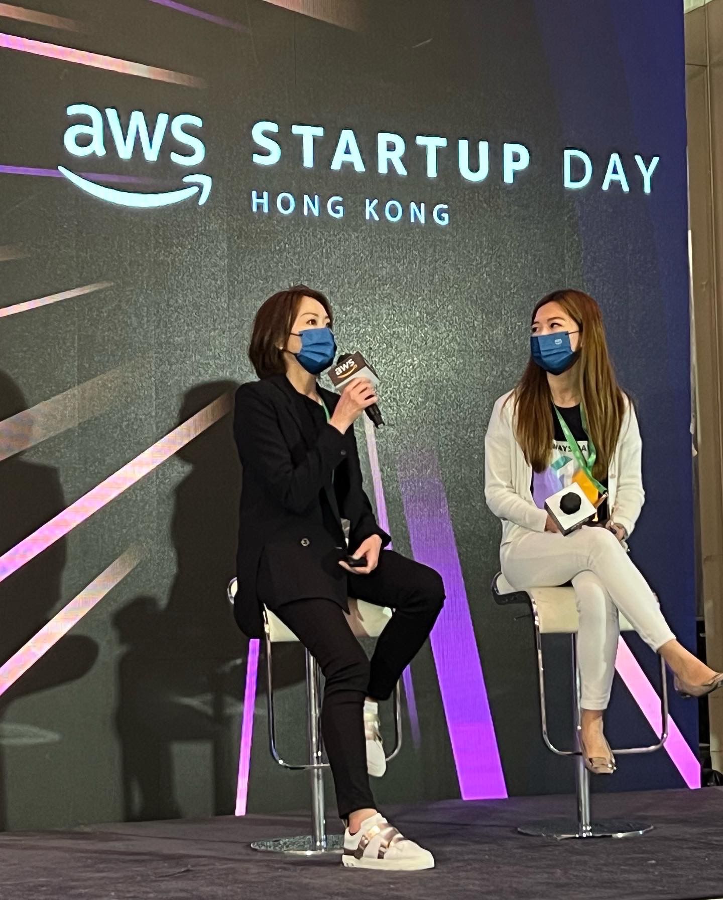 RAREDRAM Co-founder On Stage AWS Start Up Day 2022!